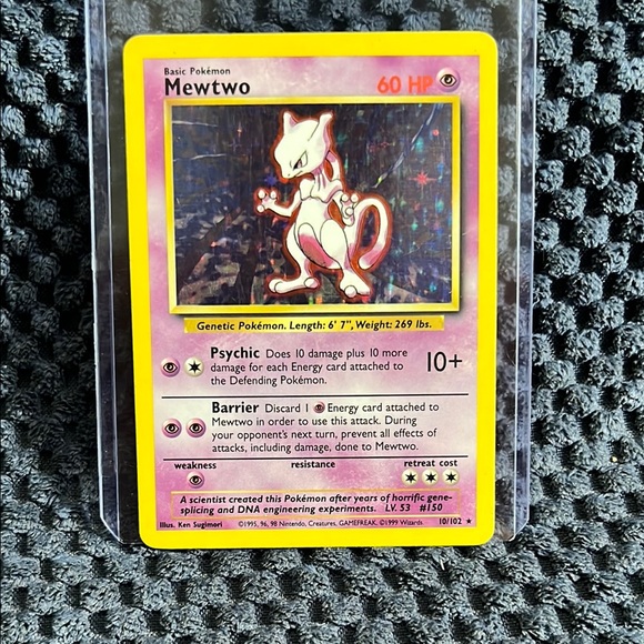 Pokemon | Toys | Pokmon Mewtwo Trading Card | Poshmark
